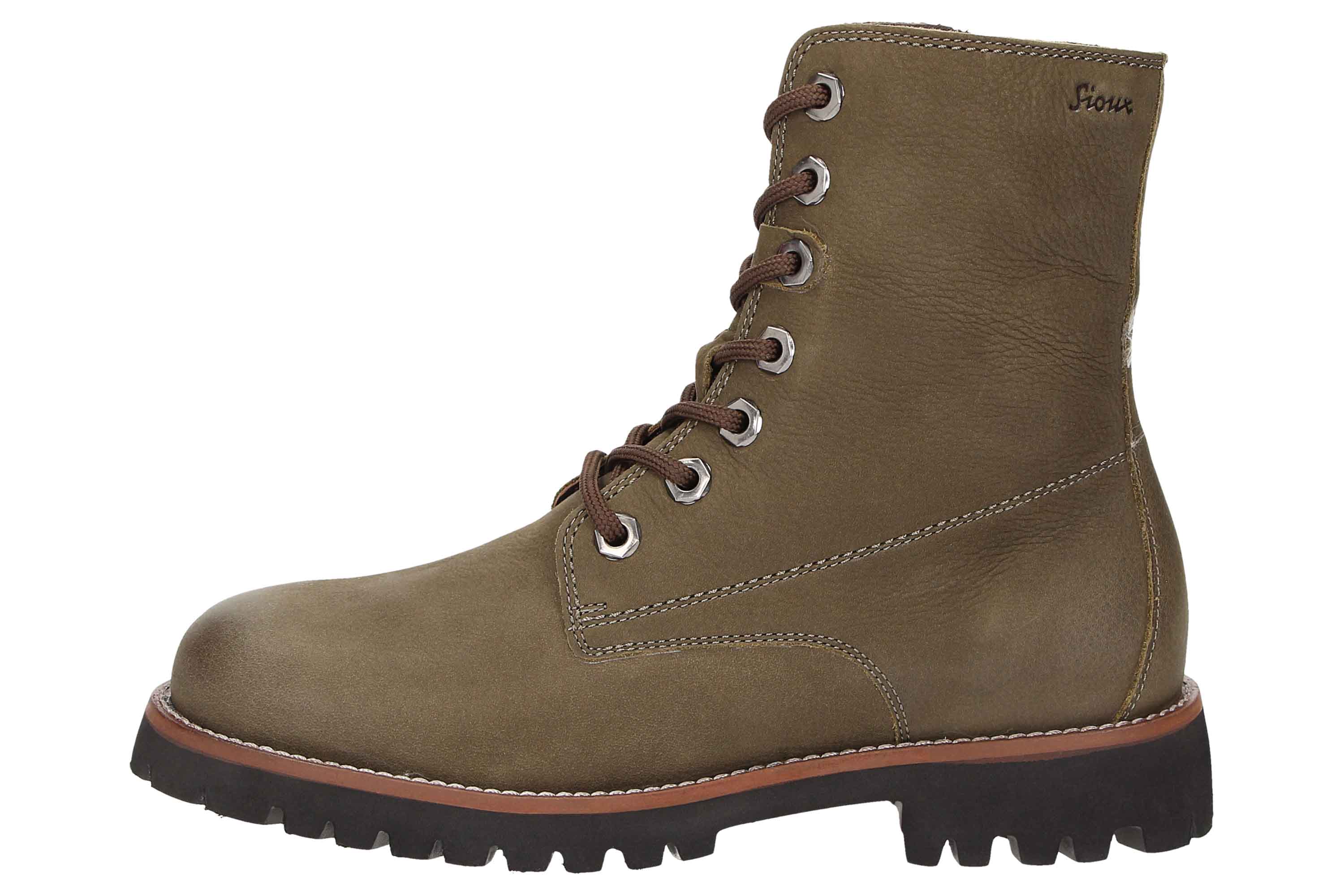 Sioux Elmiana-700 Boots in Übergrößen Grün40792 große Damenschuhe ...