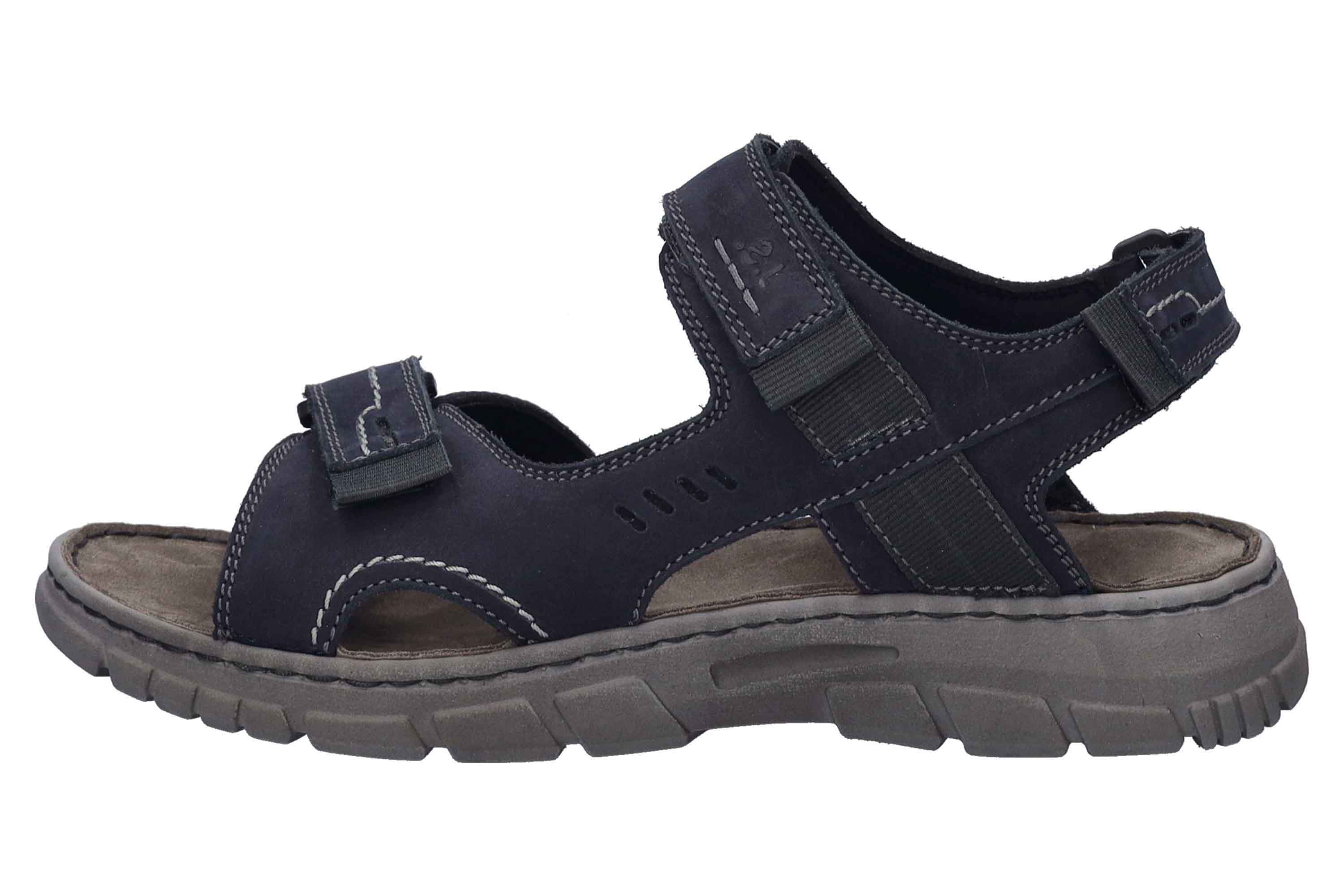 Josef Seibel Brendan 08 Sandalen in Übergrößen Blau 16808 TE517 526 ...