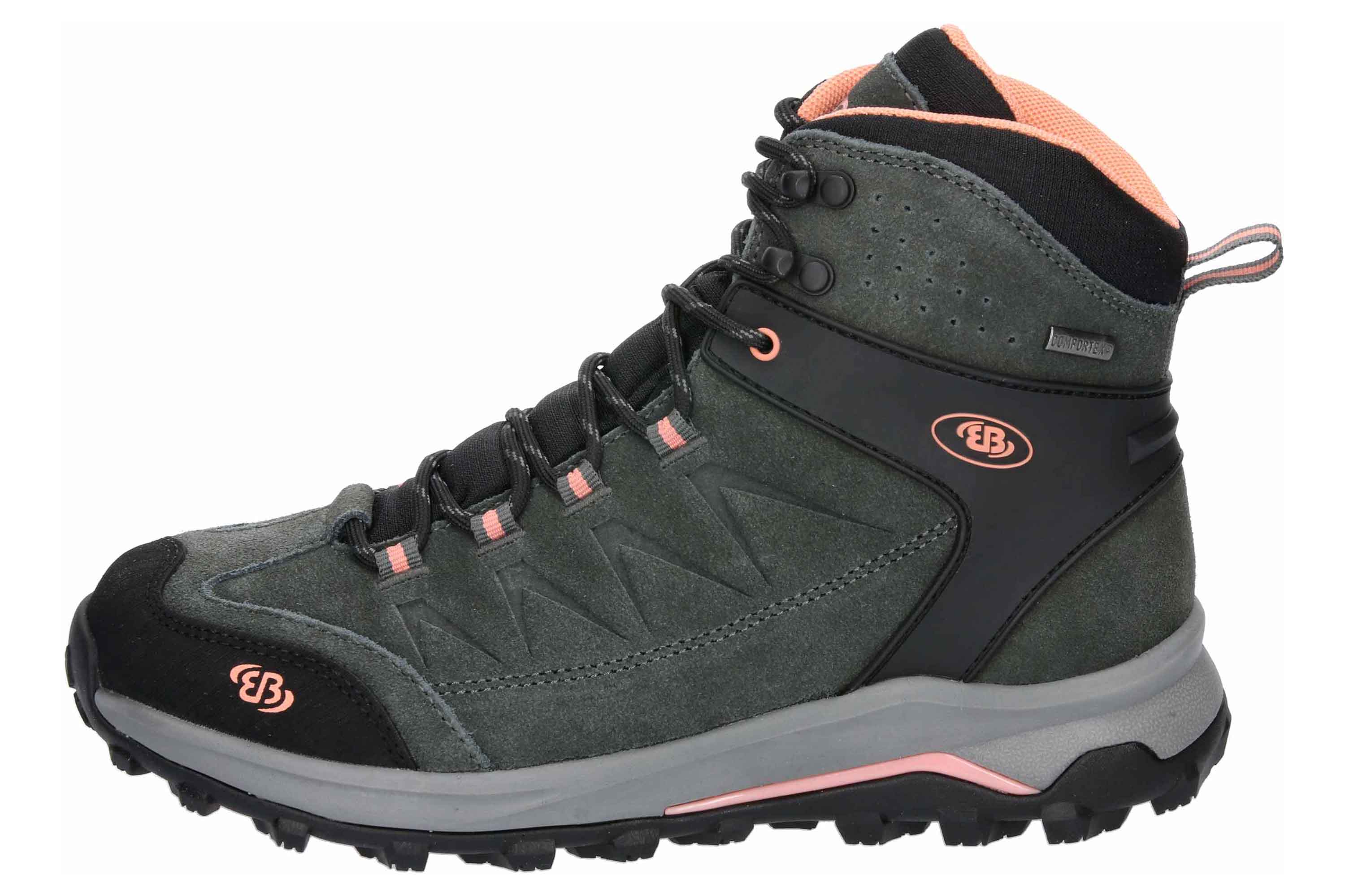 Brütting Mount Chester High Boots in Übergrößen Grau [D2C]221360 große ...