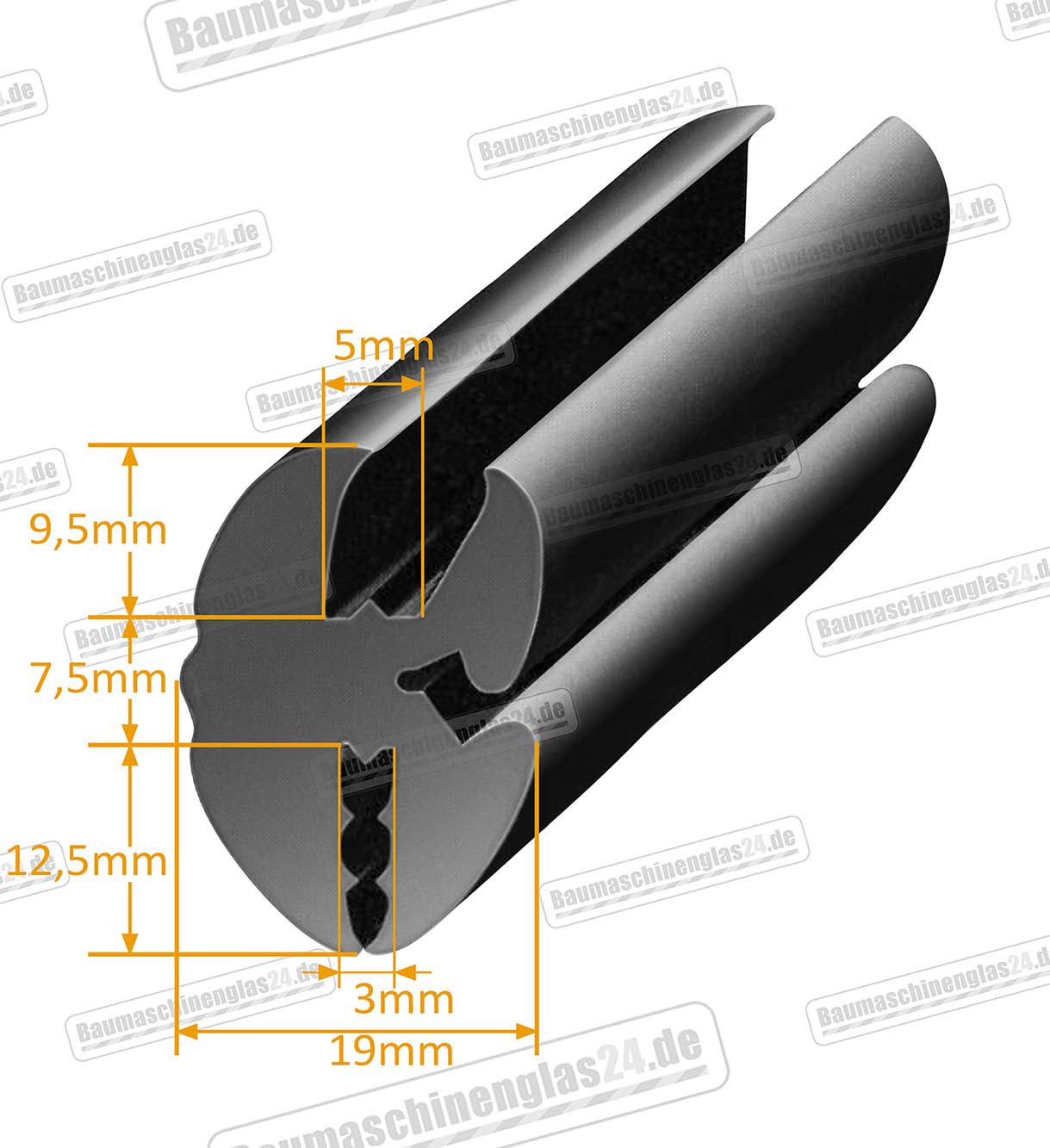 Zubehör - Klemmprofil 40113