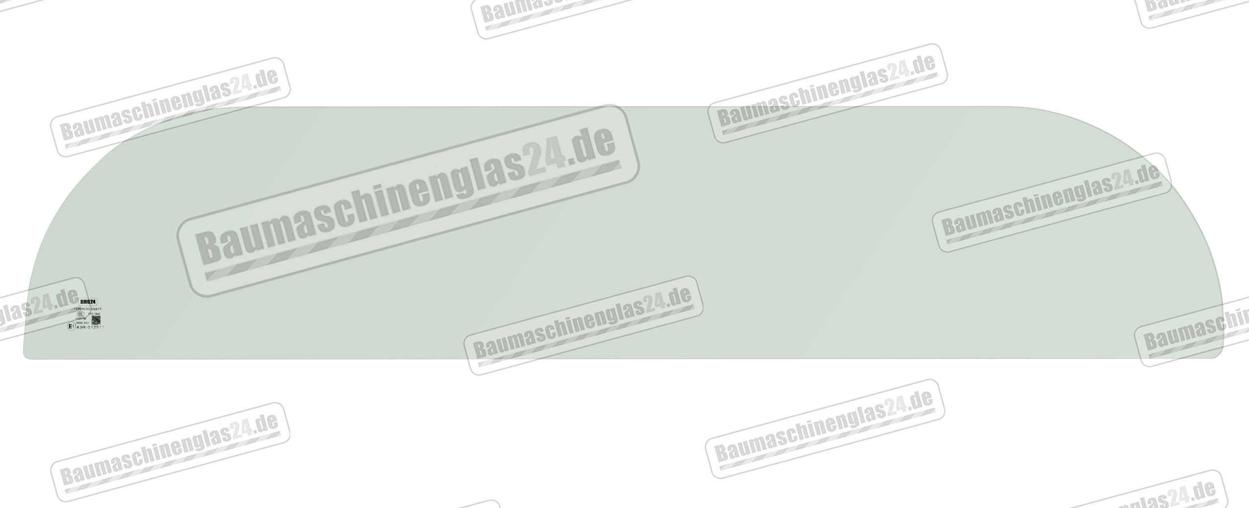 Bobcat X300 Series Mini Excavator - Scheibe über Schiebefenster