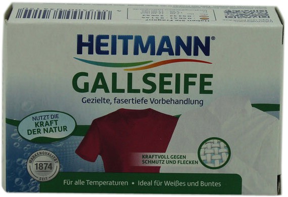 Heitmann Gallseife 100g Drogerie Waschmittel Fleckenentferner
