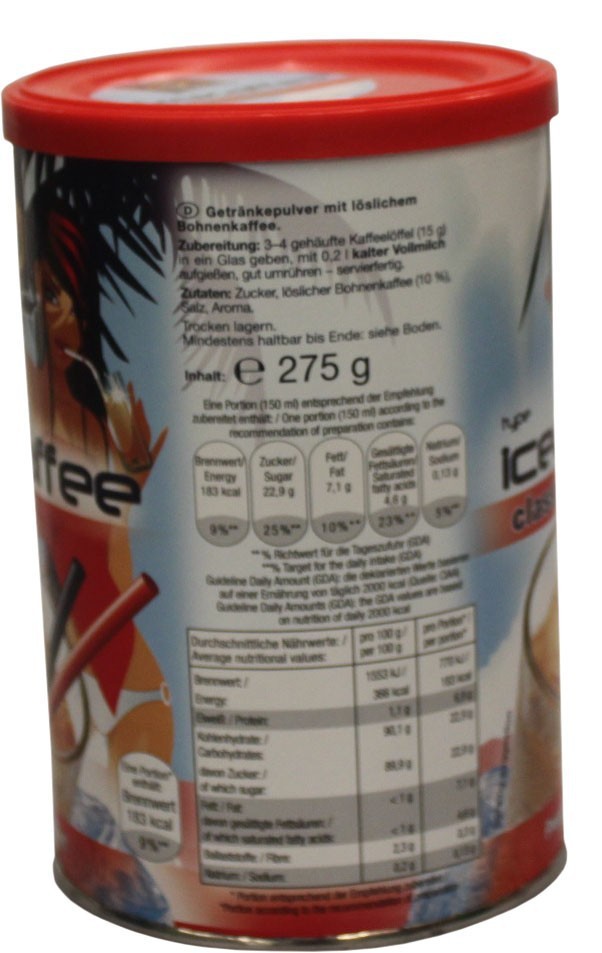 Krüger Eiskaffee Classico 275g Feinkost & Lebensmittel Kaffee ...