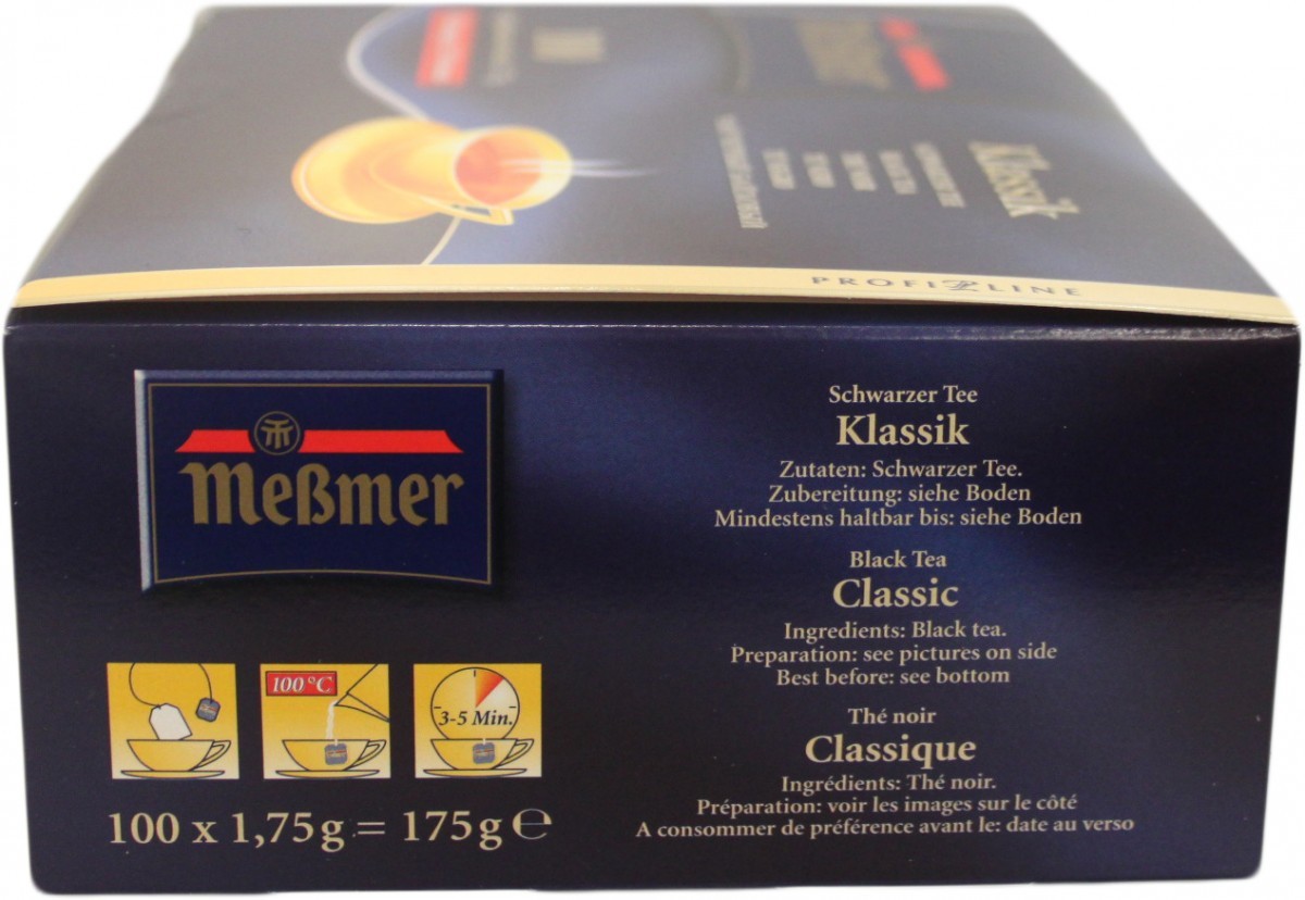Messmer Tee Klassik 100 Beutel Feinkost & Lebensmittel Tee Teesorten ...