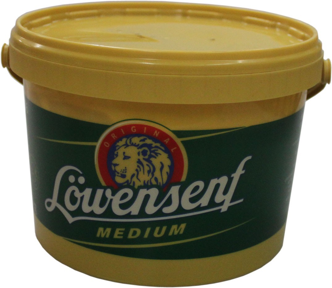 Löwensenf Medium 2,5kg | saymo.de - Lebensmittel Online kaufen Ihr ...