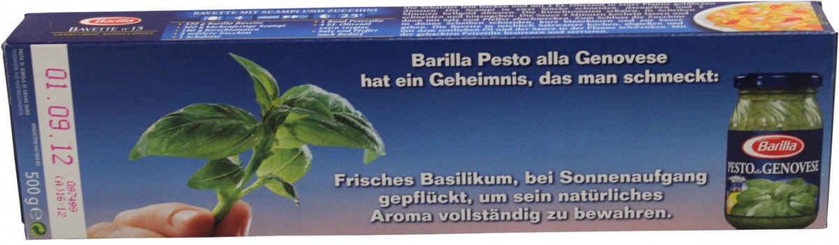 Barilla Bavette Nr. 13 500g Feinkost & Lebensmittel Teig ...