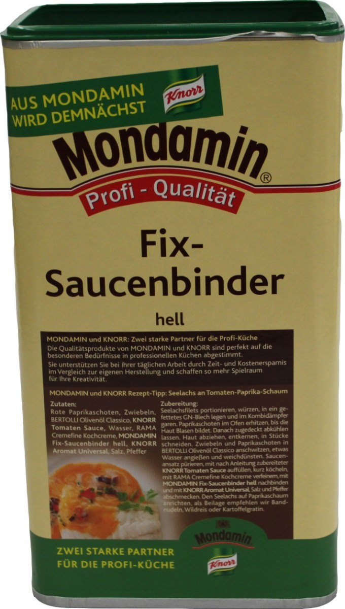 Mondamin Fix Sossenbinder hell 1kg Feinkost & Lebensmittel ...