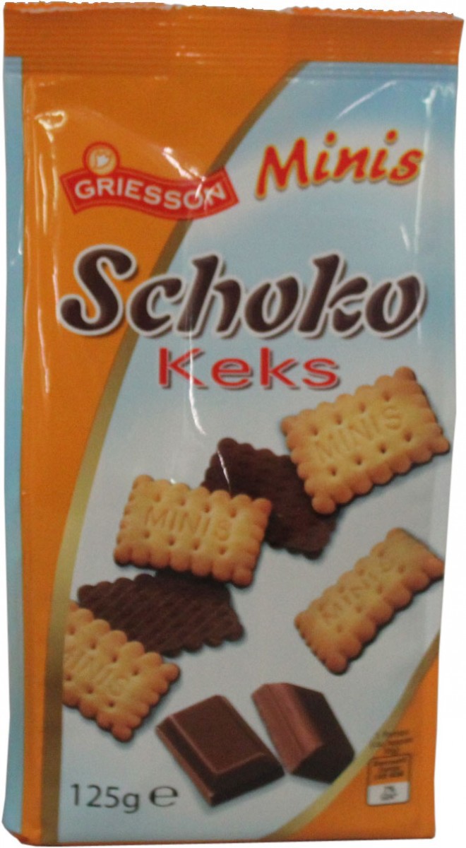 Griesson Schoko Keks Minis 125g Süßes & Salziges Kekse & Gebäck De ...