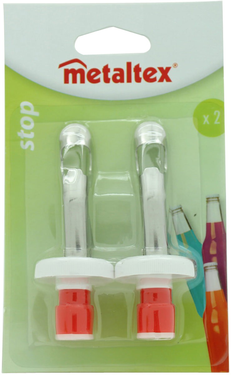 Metaltex Flaschen- Verschlüsse 2 Stück | saymo.de - Lebensmittel Online ...