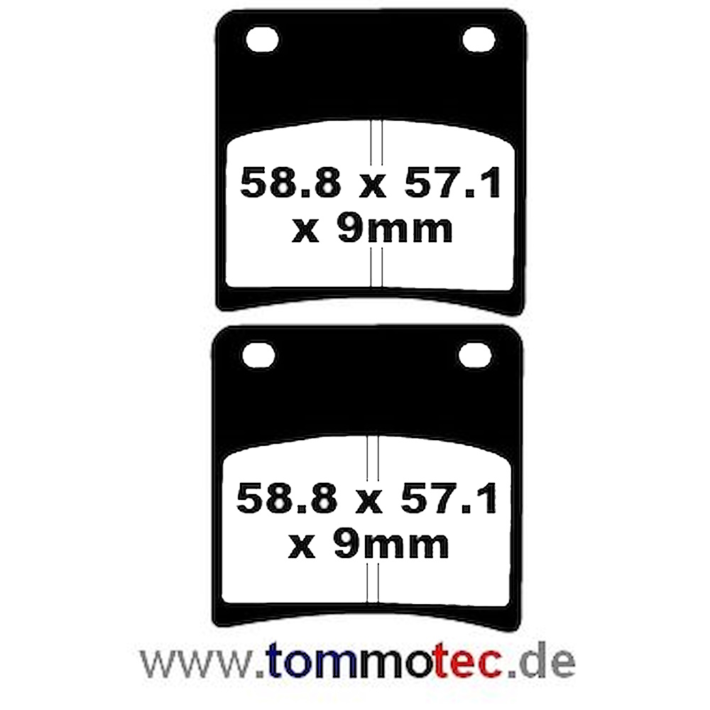 Bremsbeläge EBC FA 146 FA146 Standard Bremsklötze | tommotec.de