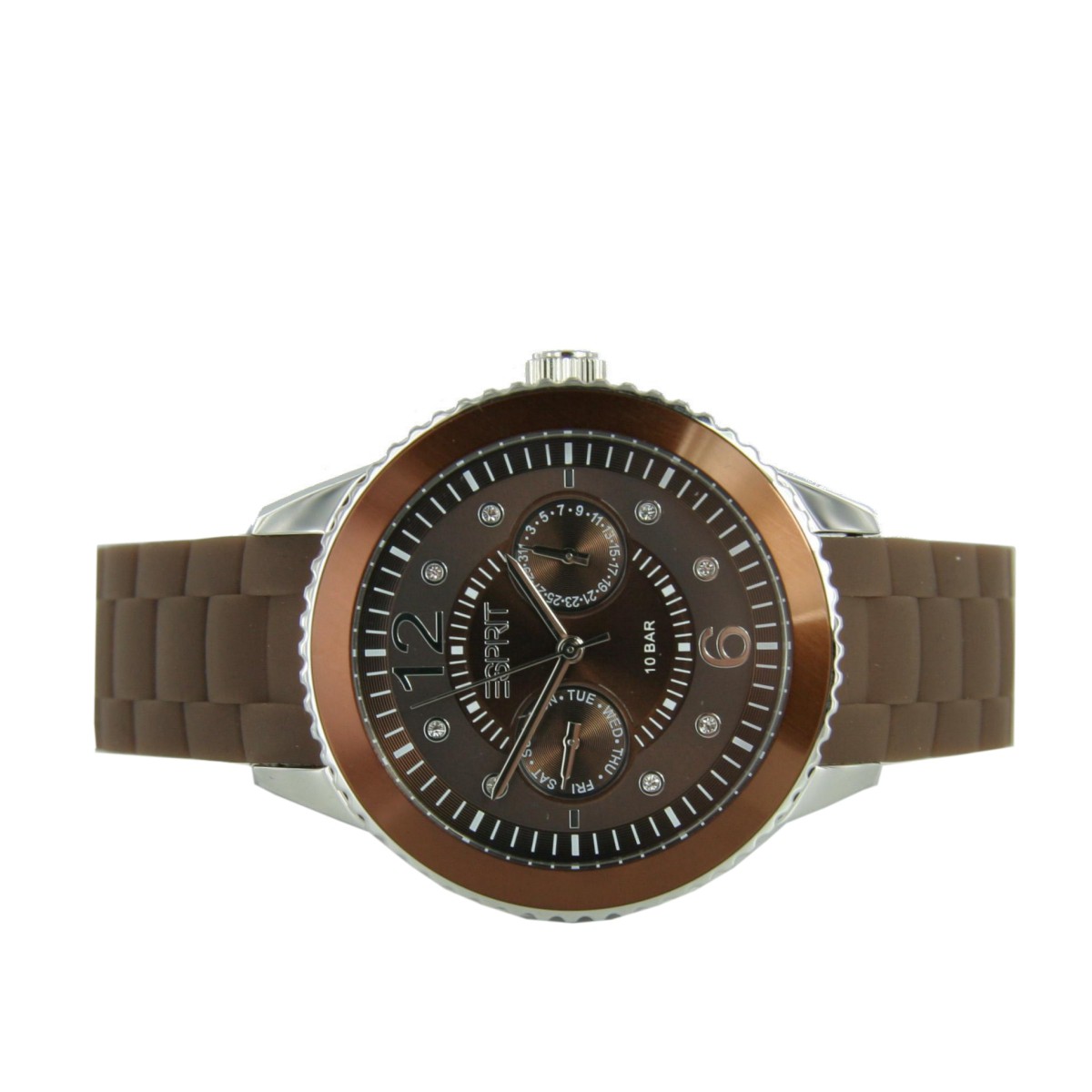 Esprit Damen Uhr Marin 68 Speed Brown Chocolate ES105332016