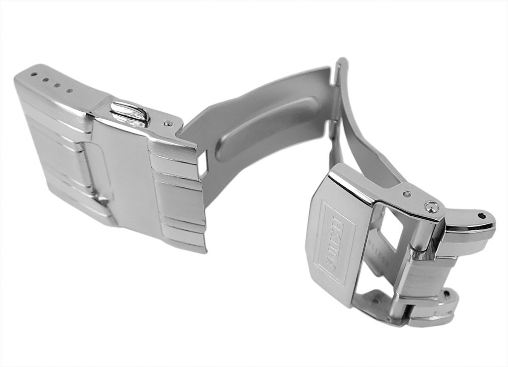 Faltschließe aus Edelstahl für Festina F16527 silbern | Minott Center