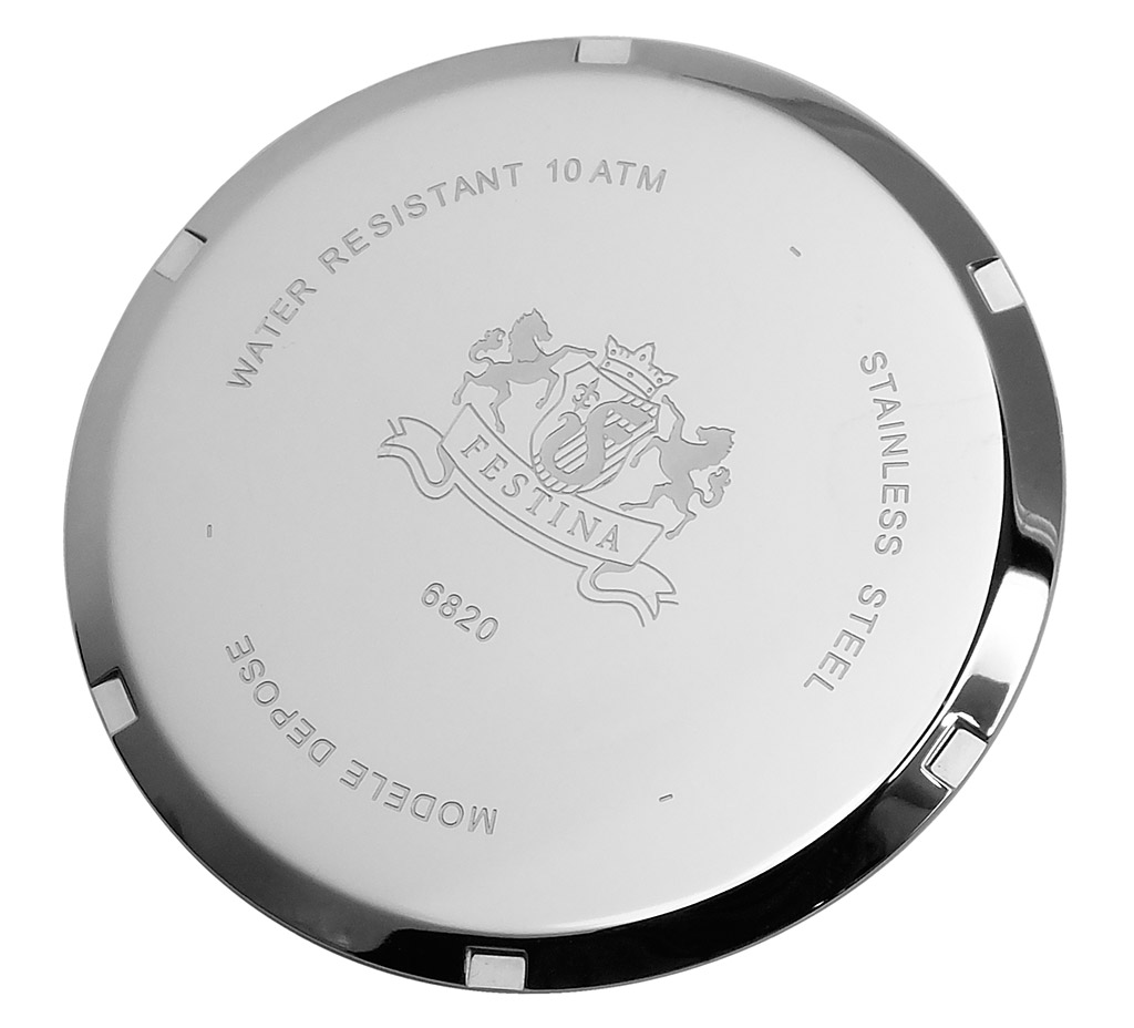 Festina | Bodendeckel Edelstahl Deckel für Gehäuse silbern | F6820 ...