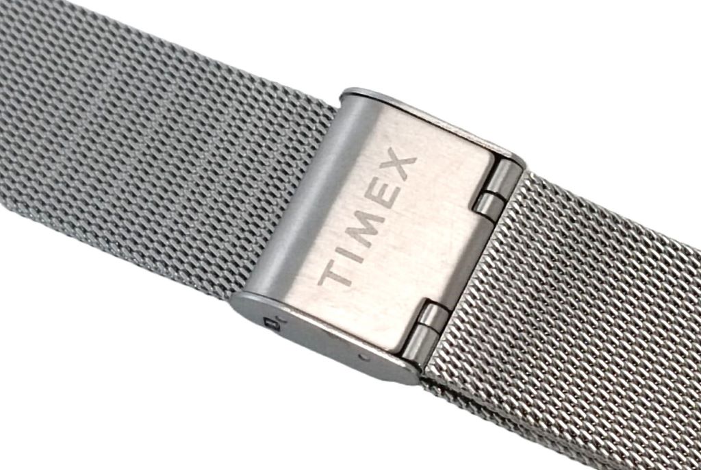 Timex Classic Uhrenarmband Milanaise Edelstahl 18mm silbern TW2R26600 ...