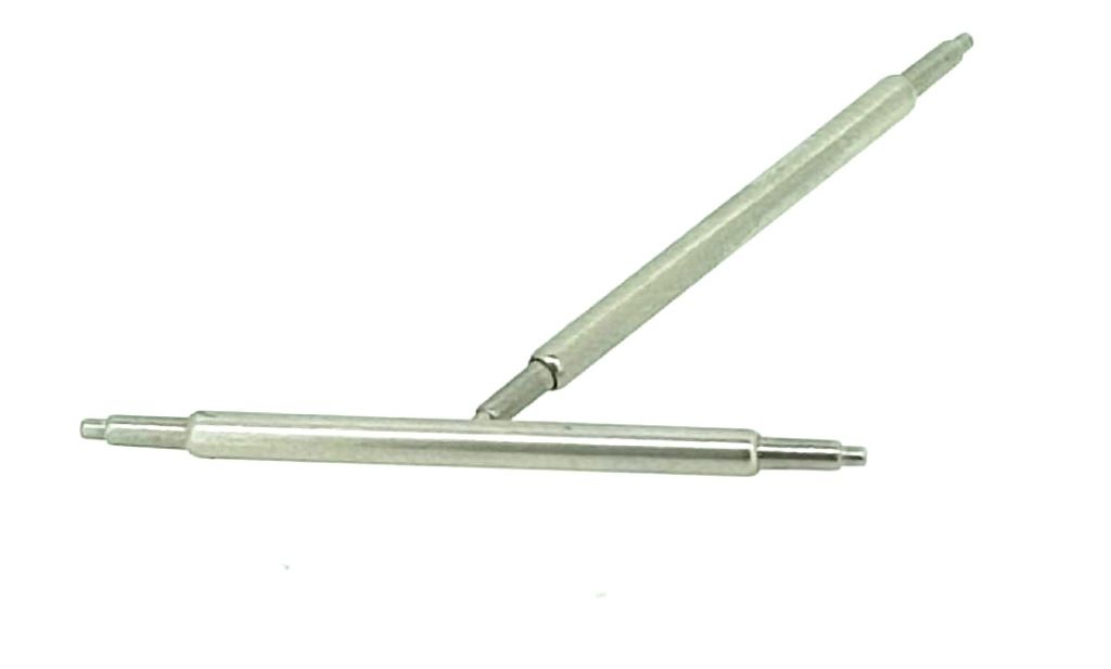 Minott 2x Federstege Ø 1,8mm Universalstege mit Teleskopanstoß 21-25mm ...