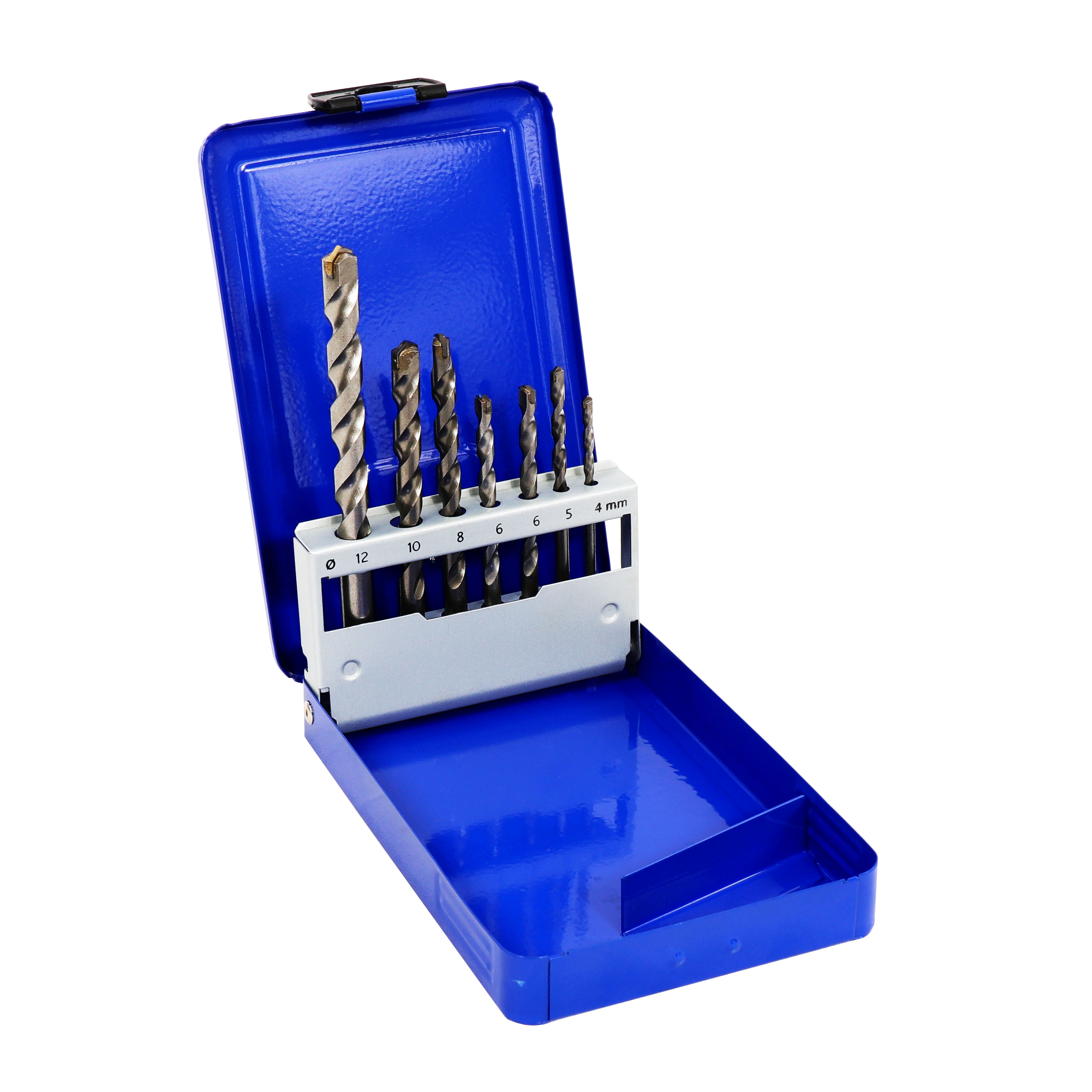 S&R Bohrersatz Universal 7-tlg.: 4x75, 5x85, 6x100, 8x120, 10x120 ...