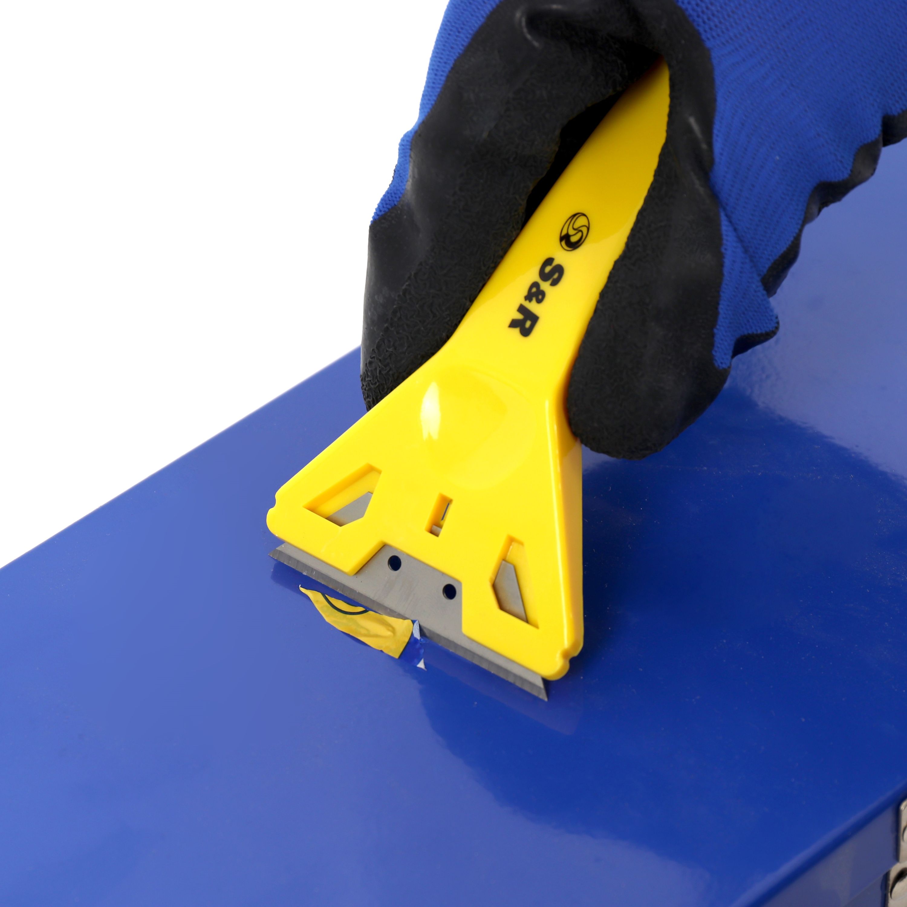 S&R Schaber Set 3-tlg., mit 15 extrascharfen Klingen aus SK5 Stahl ...