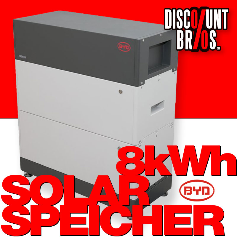 BYD Solar Speichersystem BATTERY-BOX Premium LVS 8kWh 48V Batterie ...