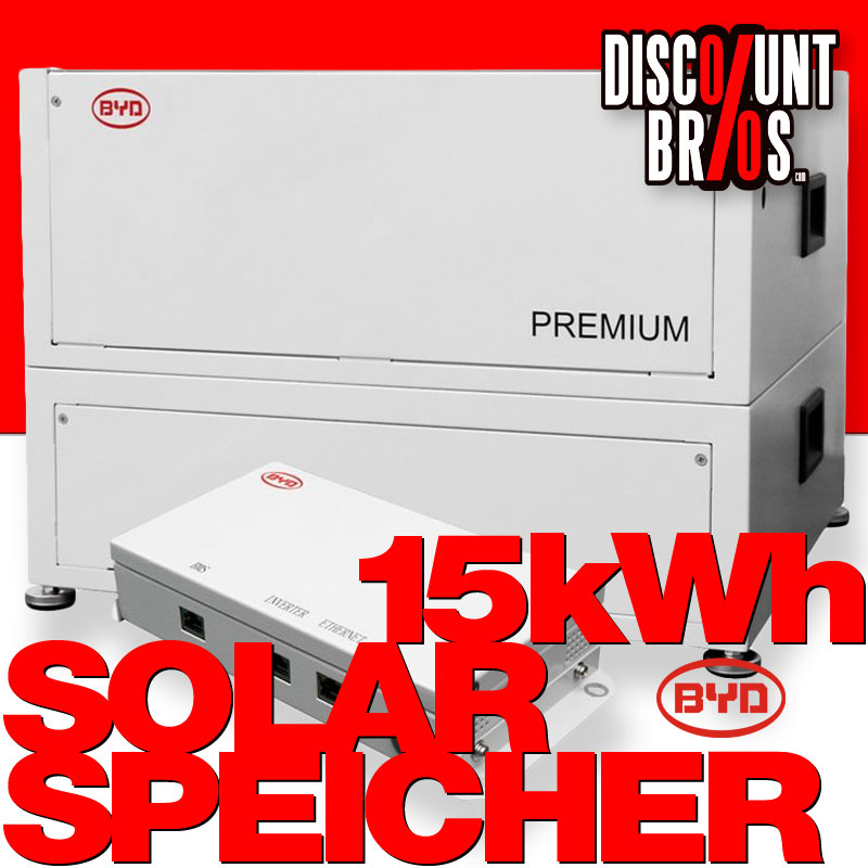 BYD Solar Speichersystem BATTERY-BOX Premium LVL + BMU 15.4kWh ...