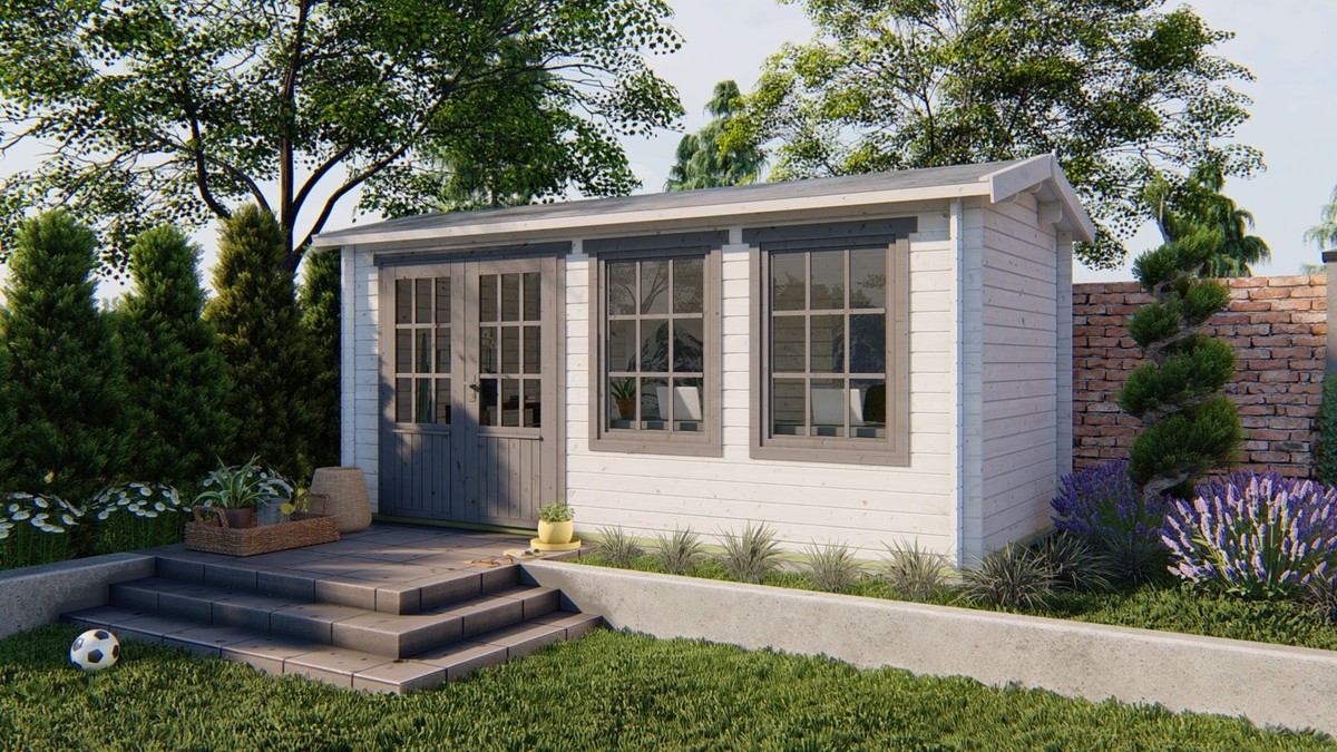 Gartenhaus Justine 500 x 250 cm