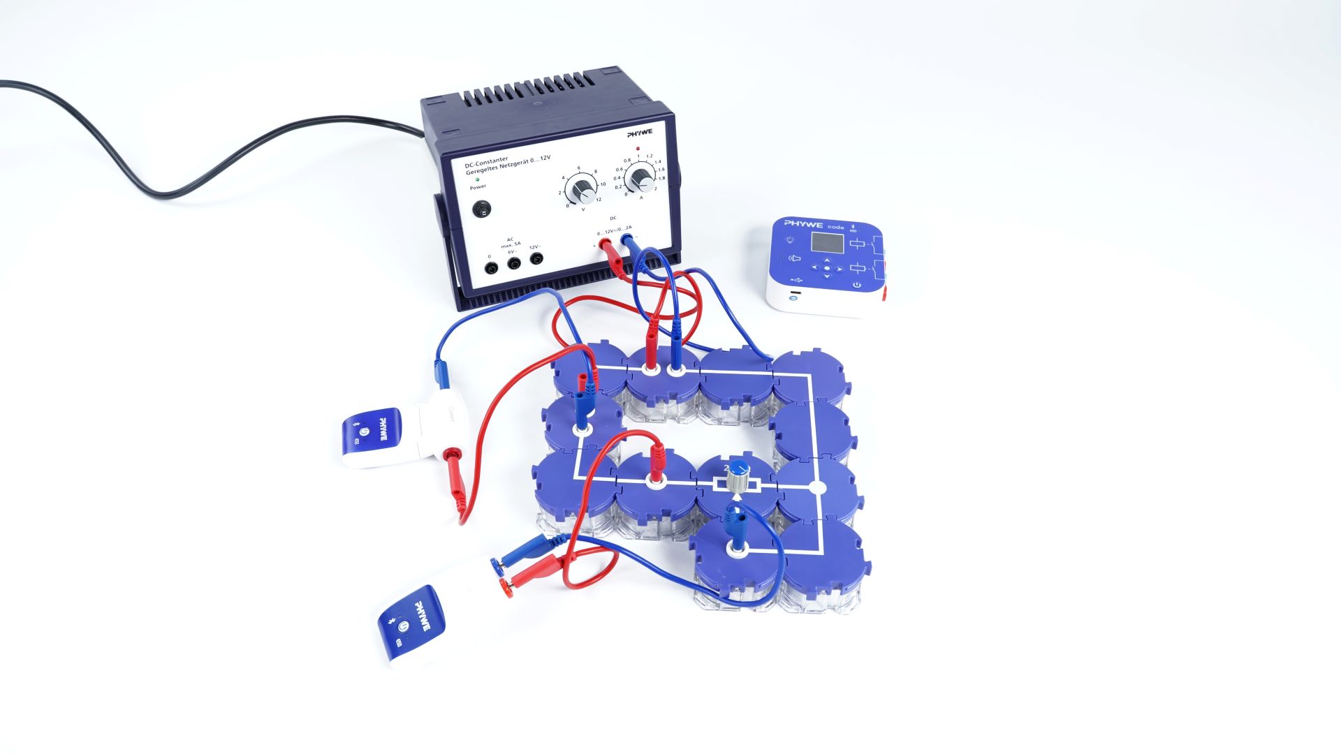 The potentiometer with Cobra SMARTsense Code | PHYWE