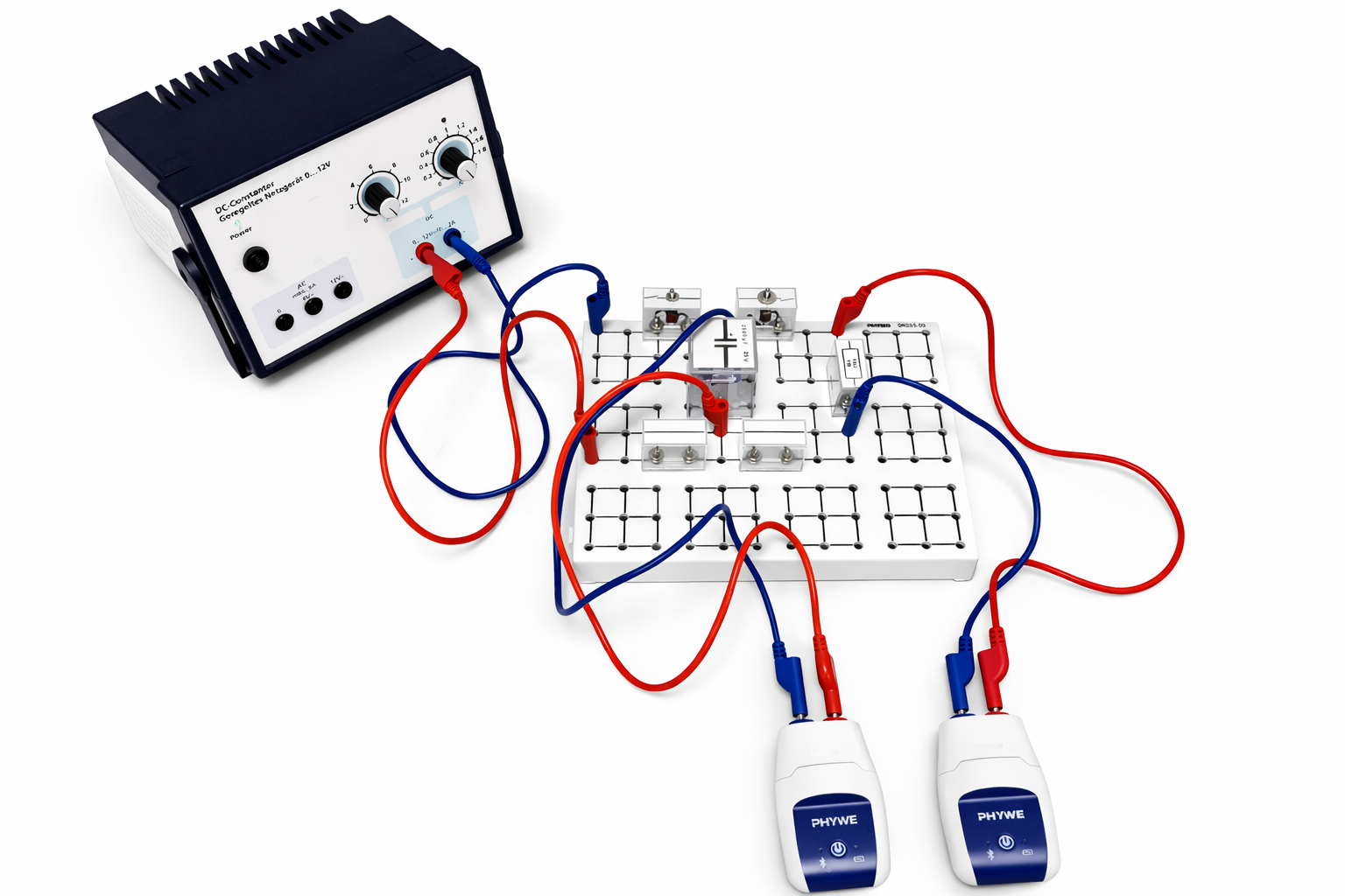 Discharging an electrolytic capacitor via resistors with Cobra ...
