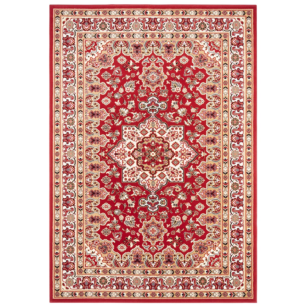 Teppich Kurzflor Rot