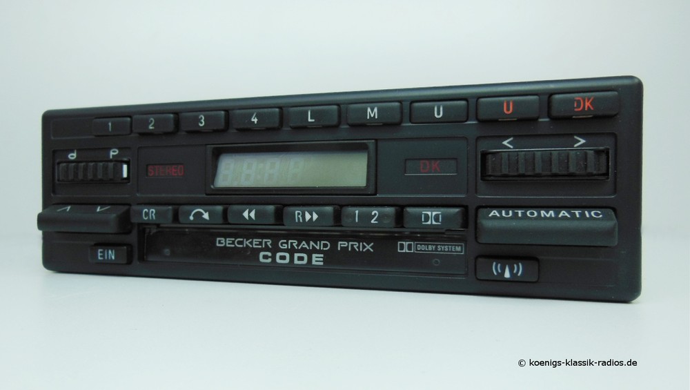 Becker Grand Prix Cassette Electronic für Merc. Benz 280-560 (126) 1985 ...