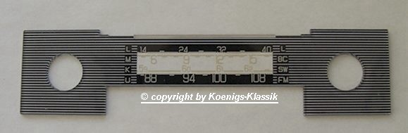 Dial scale Becker, slim edition #111 | plentyShop LTS