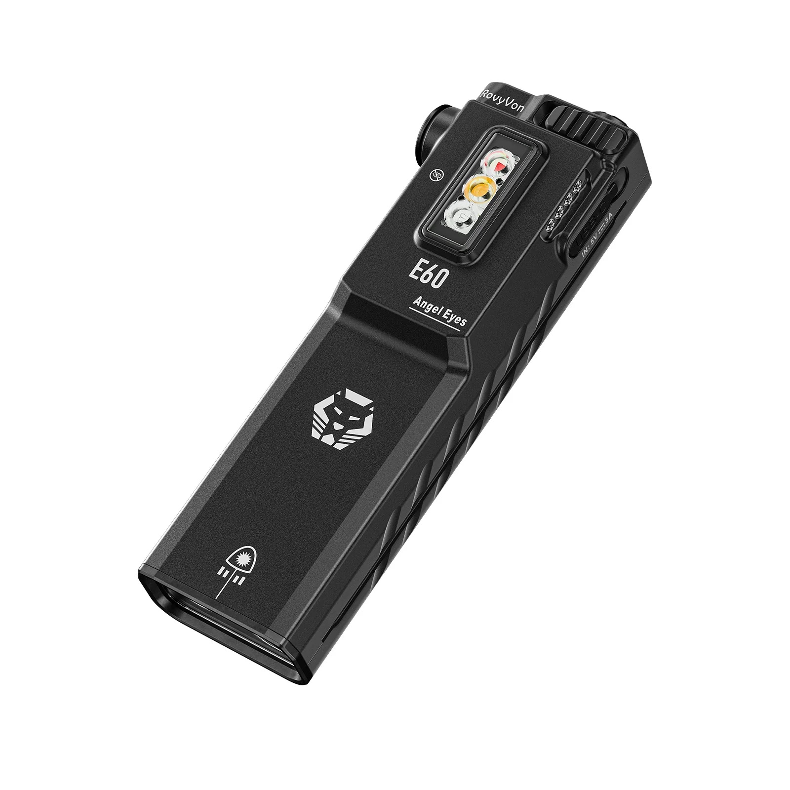 RovyVon Aurora E60 1500 Lumen EDC LED Taschenlampe sowie UV und green ...