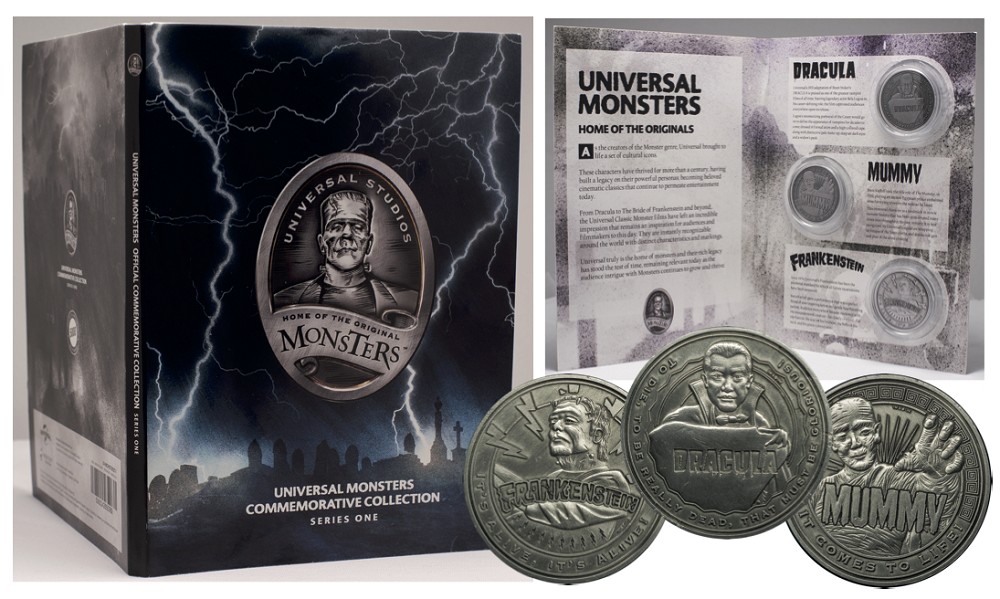 Monsters - Collectible Coin Set | Merchcorner Webshop