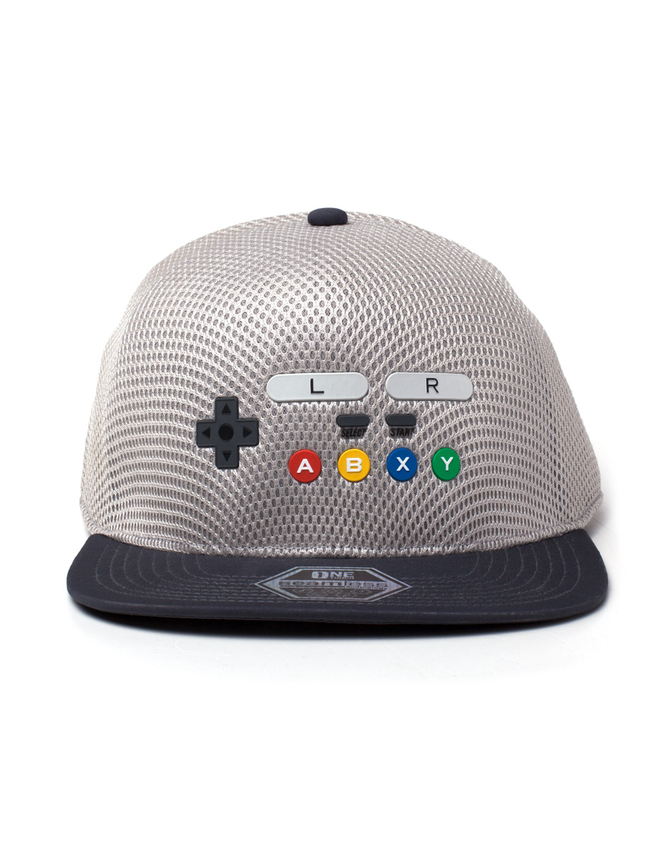 Nintendo - SNES Inspired Seamless Flatbill Cap | Merchcorner Webshop