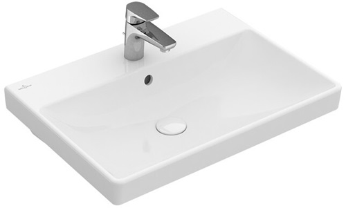 V&B Waschtisch AVENTO 600x470mm m ÜL Stone White CeramicPlus ...