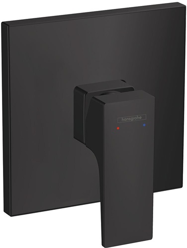 HG Brausenmischer Unterputz Metropol Fertigset mattschwarz | Badplanet ...