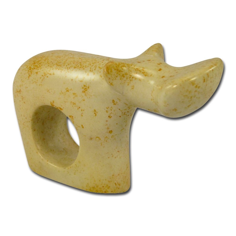 Soapstone napkin ring "Hippo" | About African Attitude - your Africa ...
