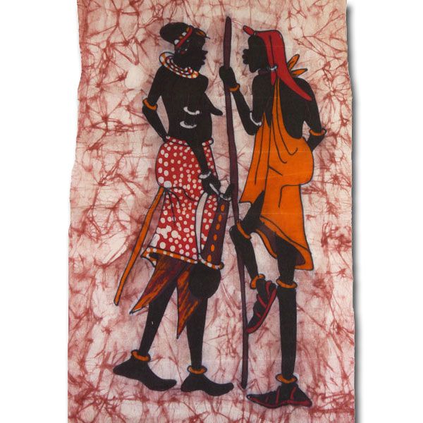 Batik picture "African Life" | About African Attitude - your Africa ...