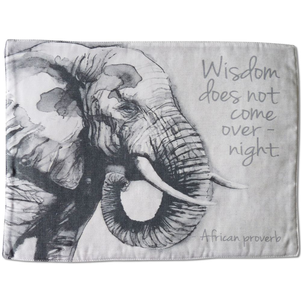 Elephant African Proverb CGTN Africa An Elephant's Head Is No Load
