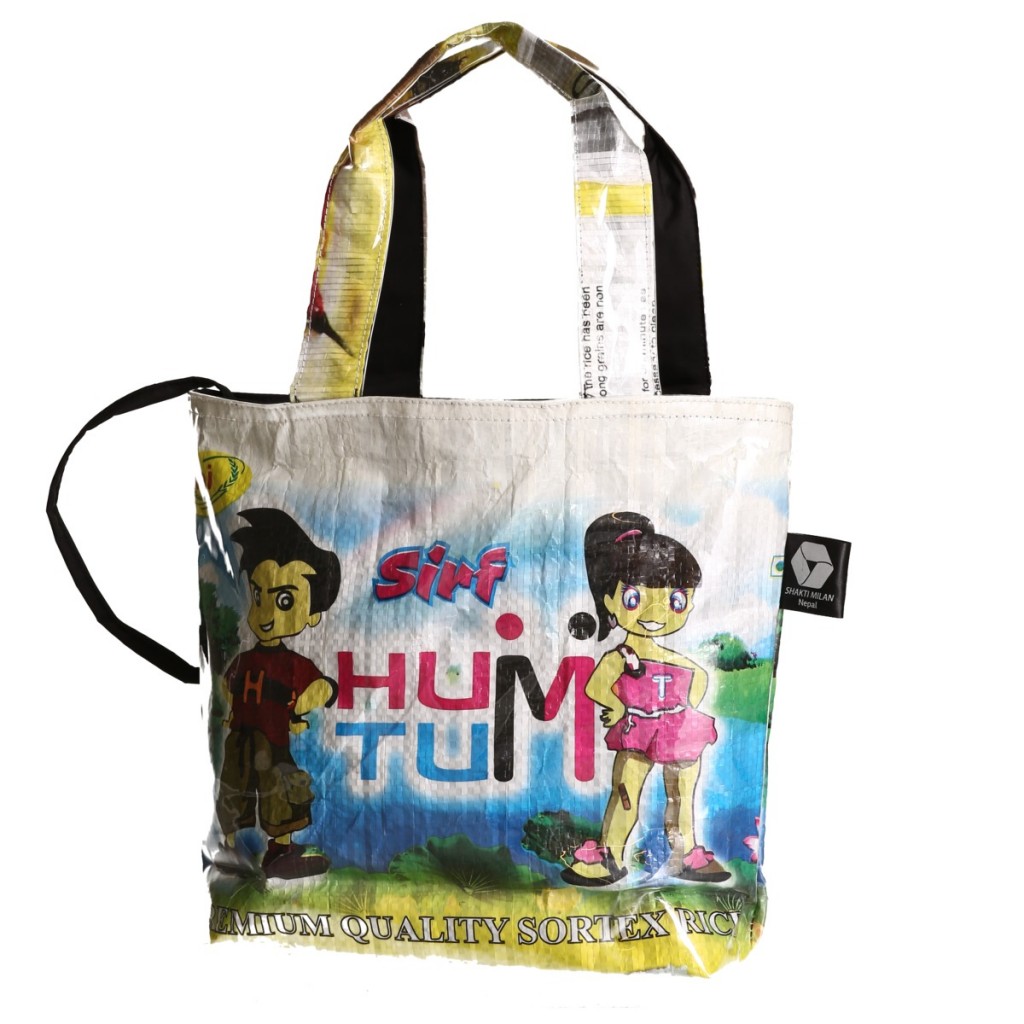 Kids Bag „HUM TUM WHITE“ | Shakti Milan Nepal