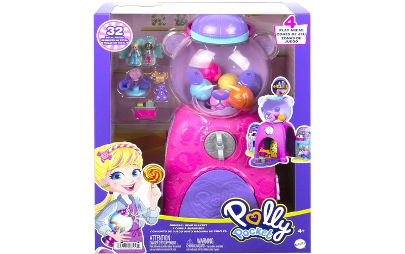 Polly Pocket Spielfigurenset Bärchen-Kaugummiautomat | ᐅ Marken ...