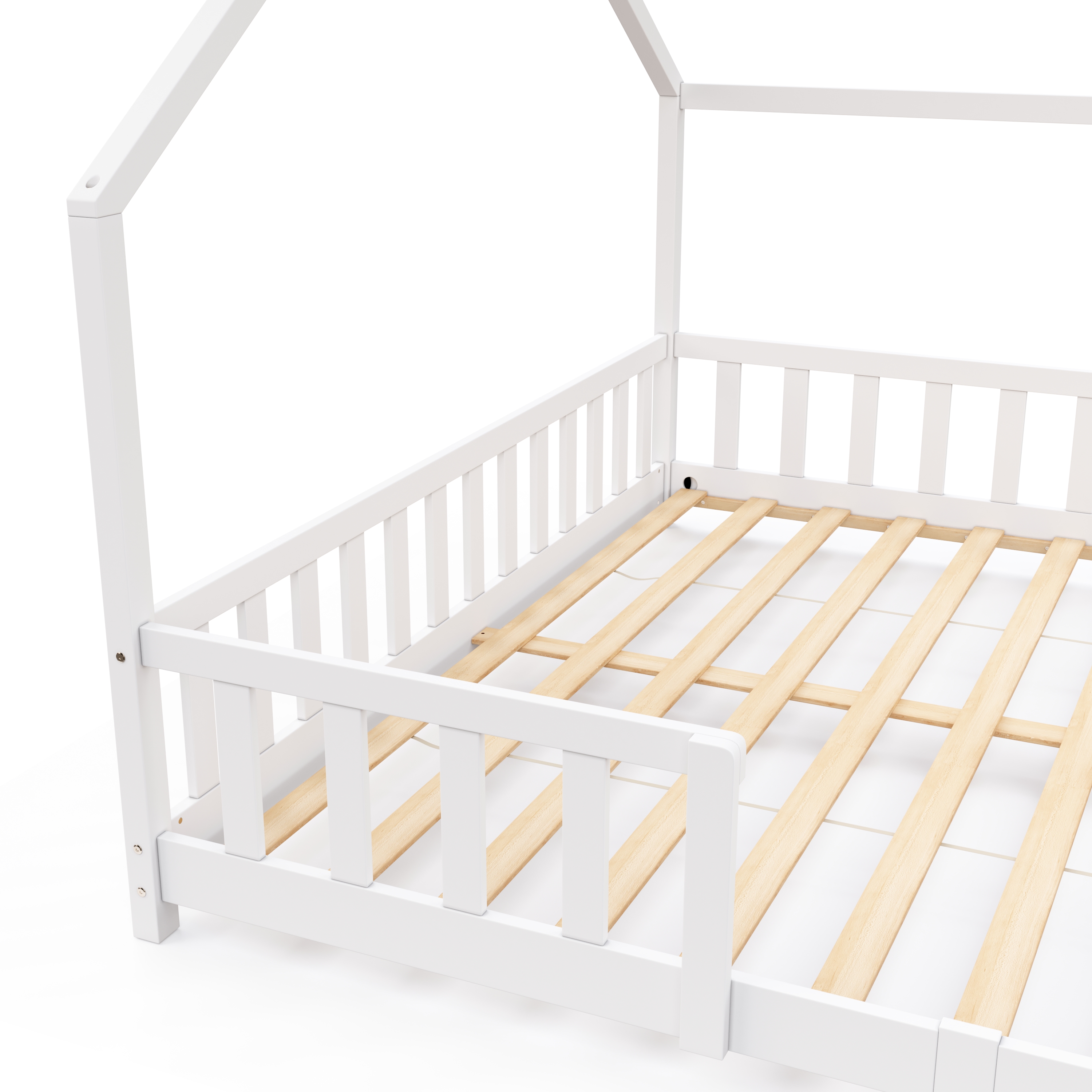 Kinderbett MAISON 180 x 200 cm weiss | GONSER.CH