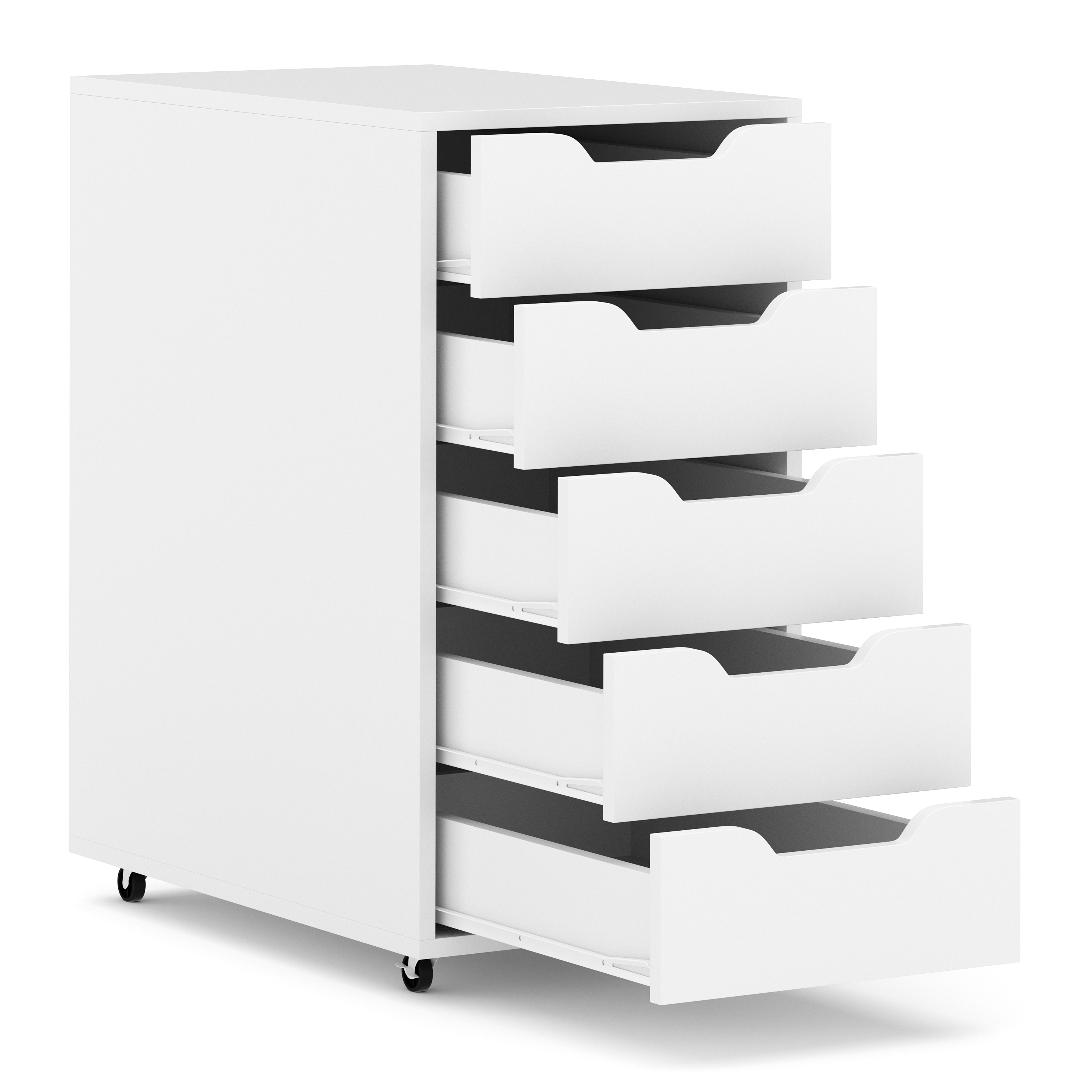 Korpus BEMI 5 Schubladen weiss | GONSER.CH