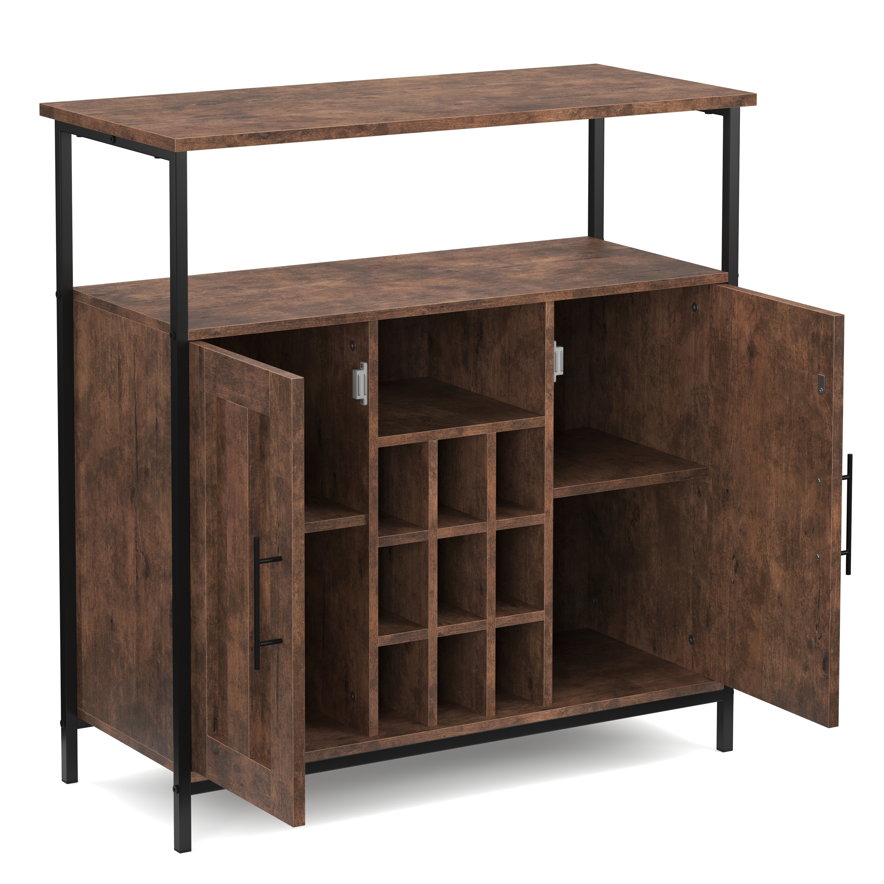 Buffet Vintage BONITA avec étagère à vin 100 x 80 cm | Gonser.ch ...