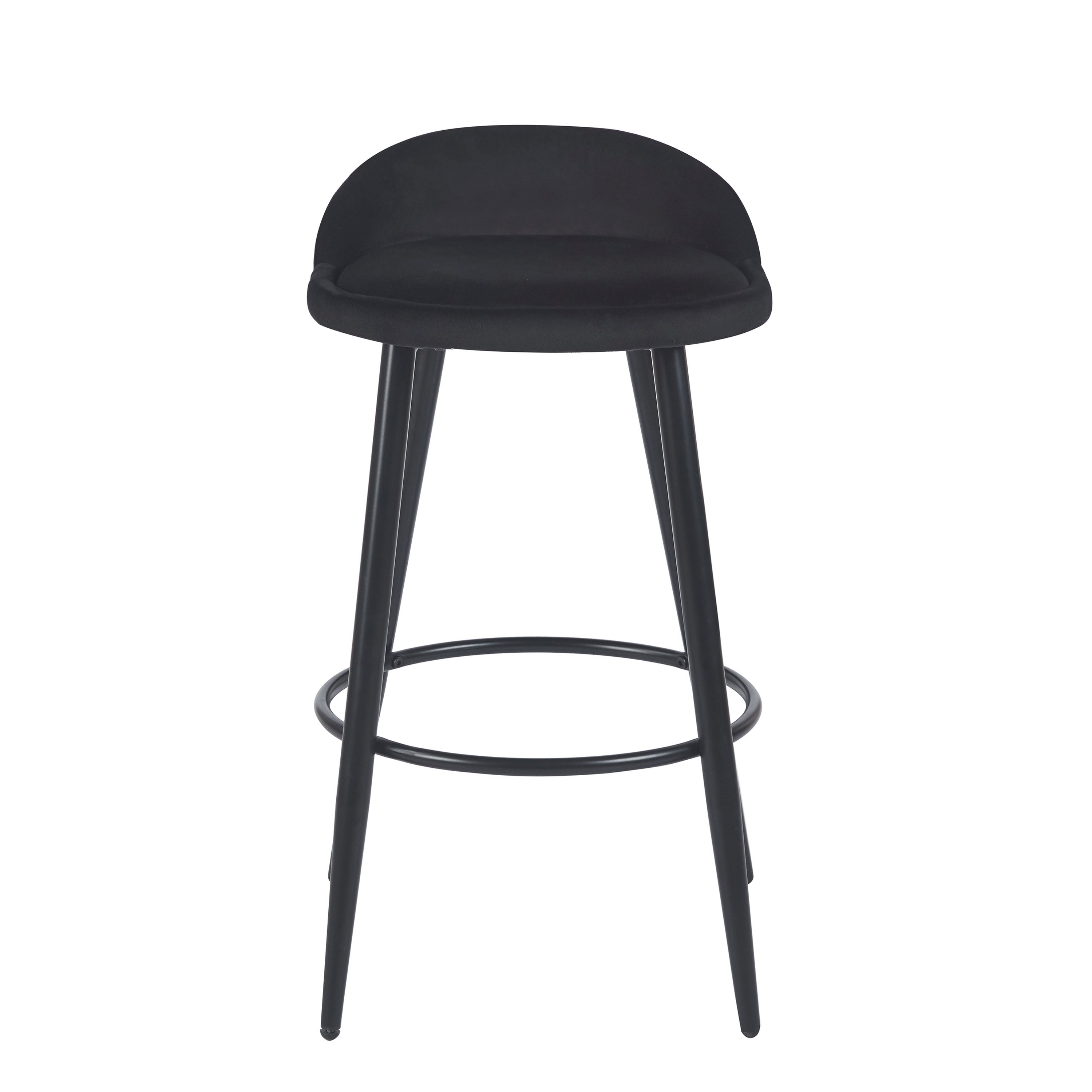 Barhocker Samt ROMY 2er Set schwarz | Online Shop Gonser - Sicher ...