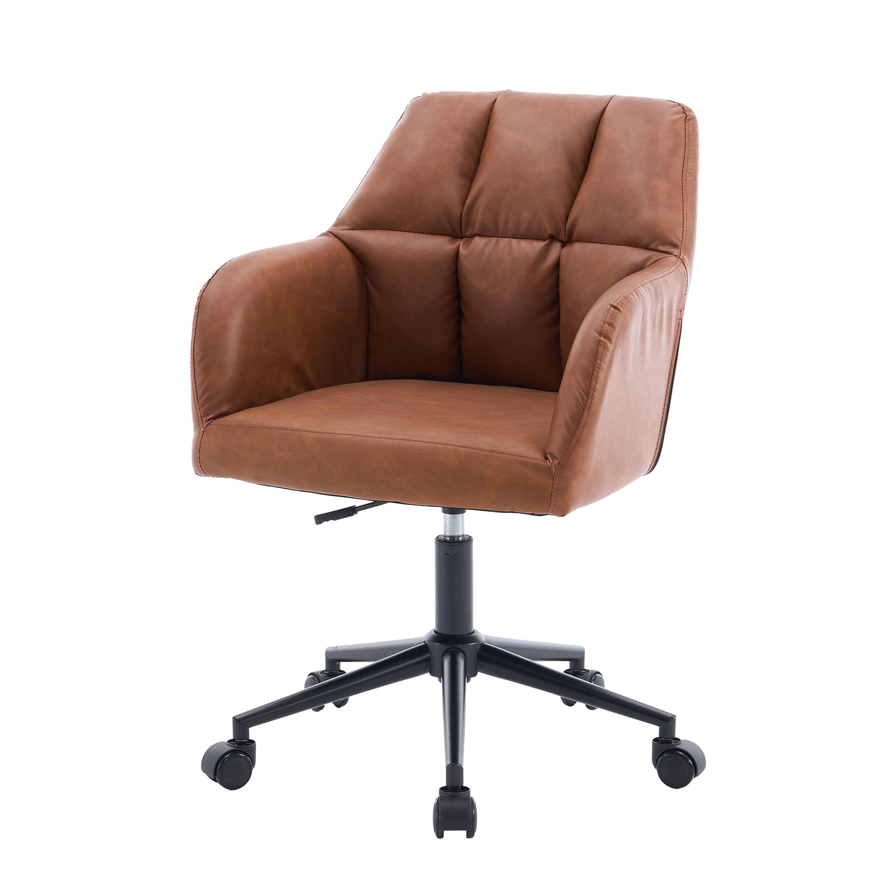 Burostuhl Leder Braun