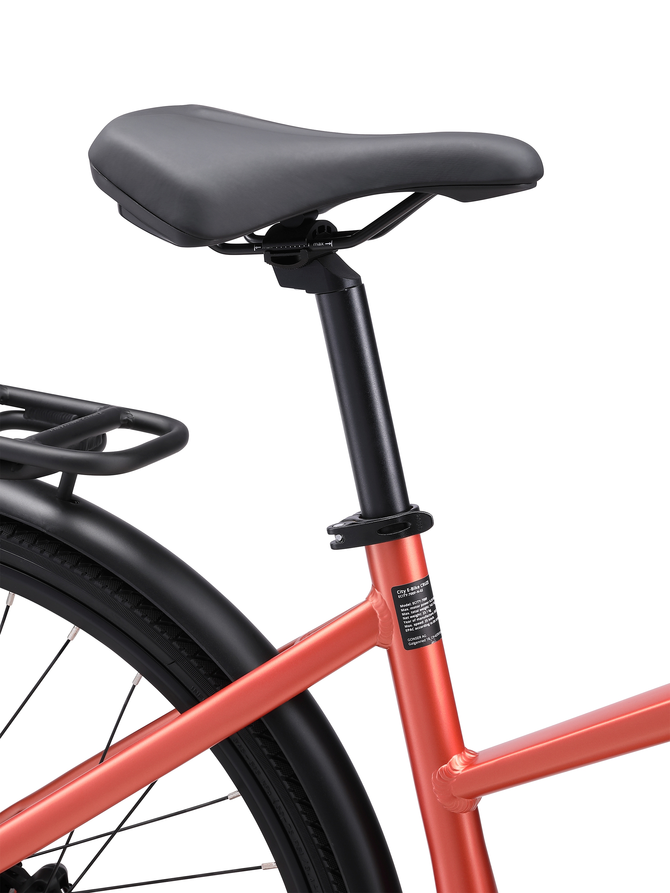 E-Bike Citybike CRUZE amber | GONSER.CH