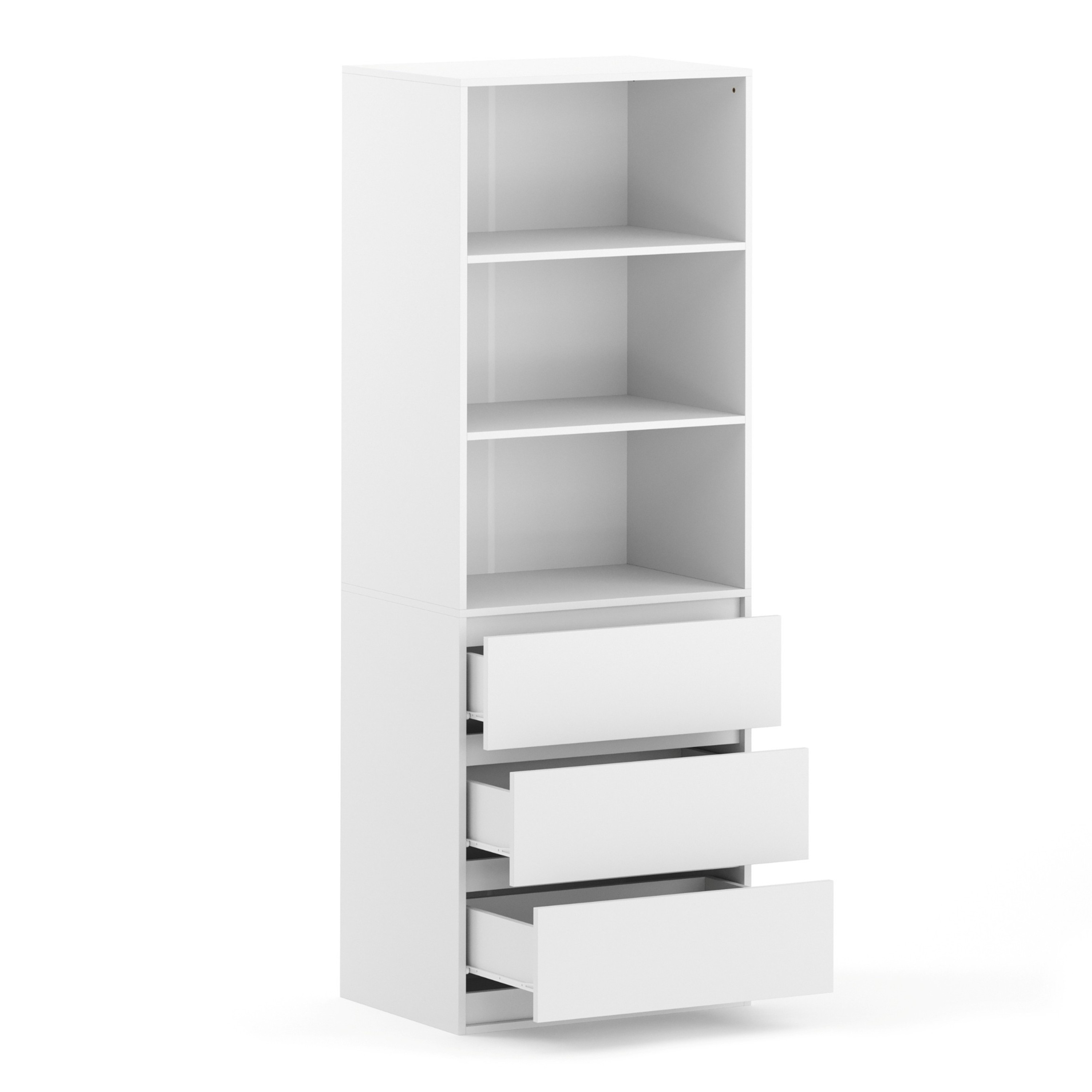 Kleiderschrank Offen Mit Schubladen