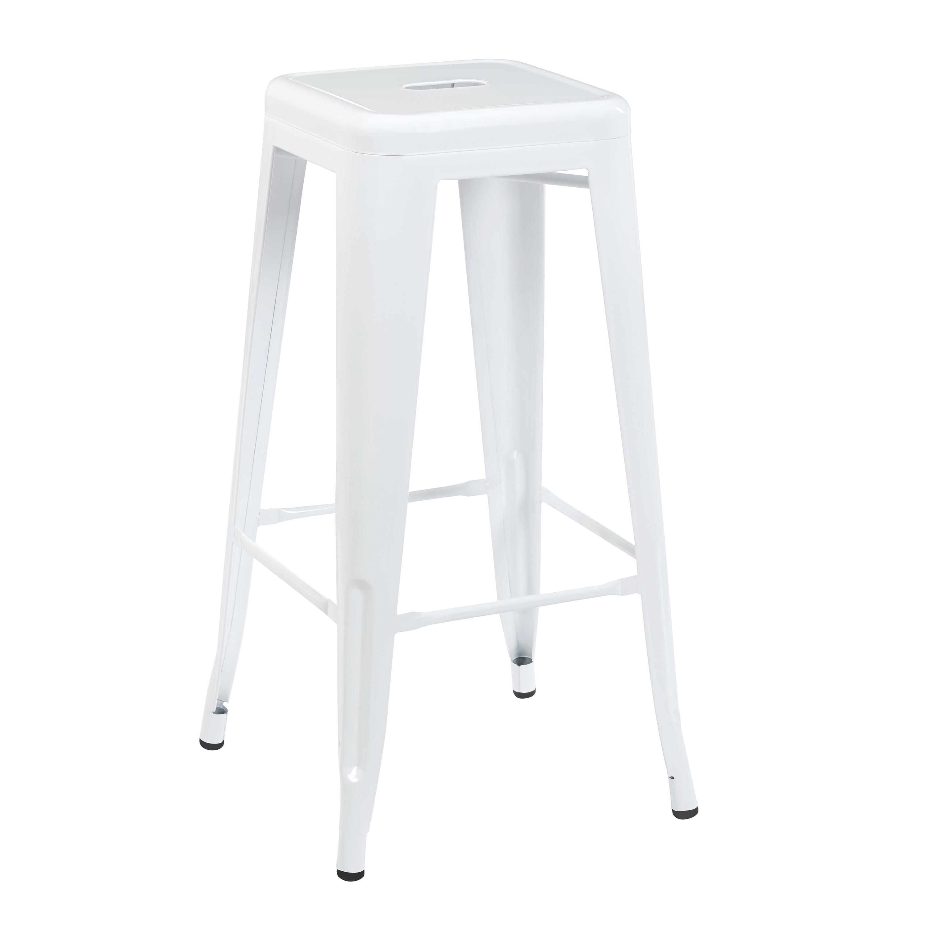 Barhocker Metall METALLIX 2er Set weiss | GONSER.CH