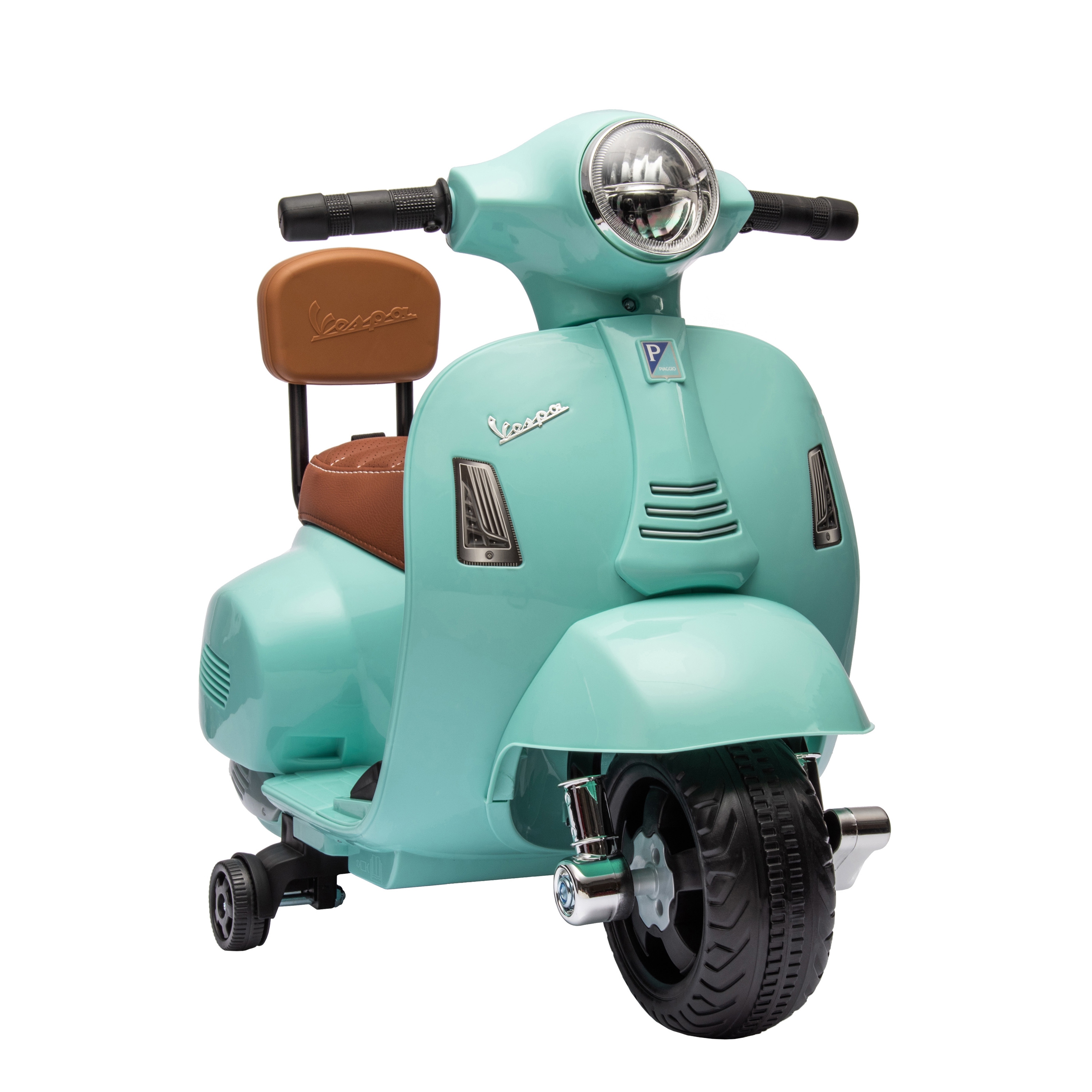 Electric scooter kids Vespa mint | Online Shop Gonser - Sicher ...