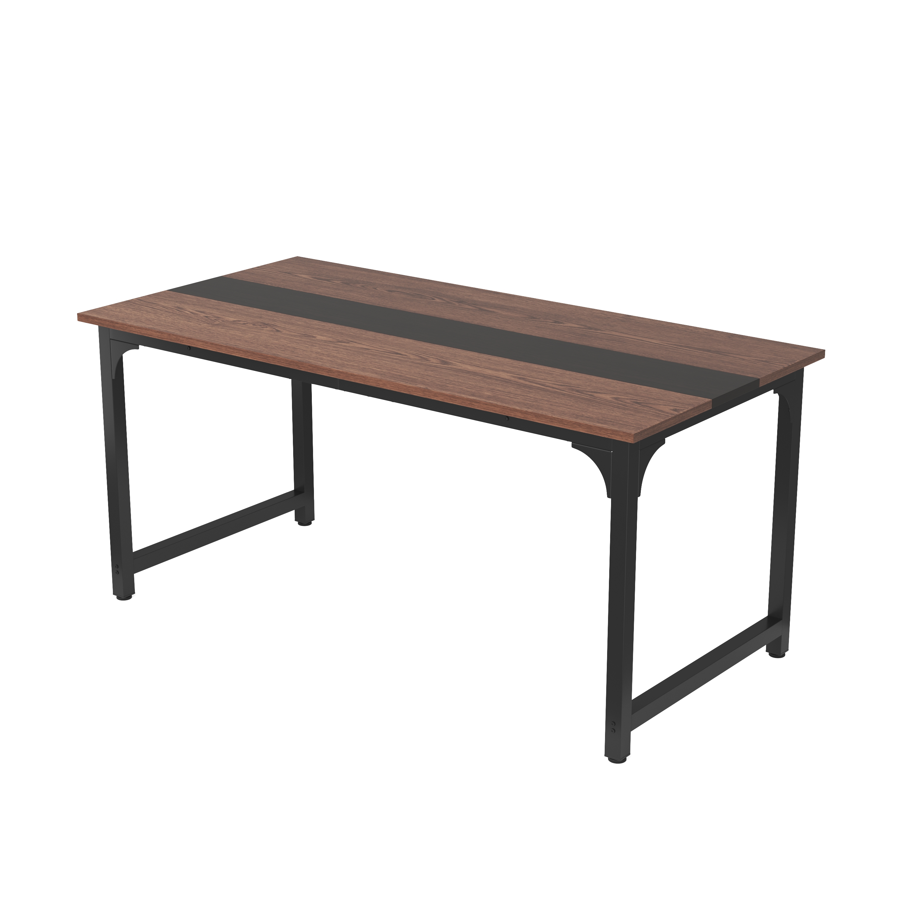 Bureau MATIAS 160 x 80 x 75 cm brun/noir | Gonser.ch | Magasin en ligne ...