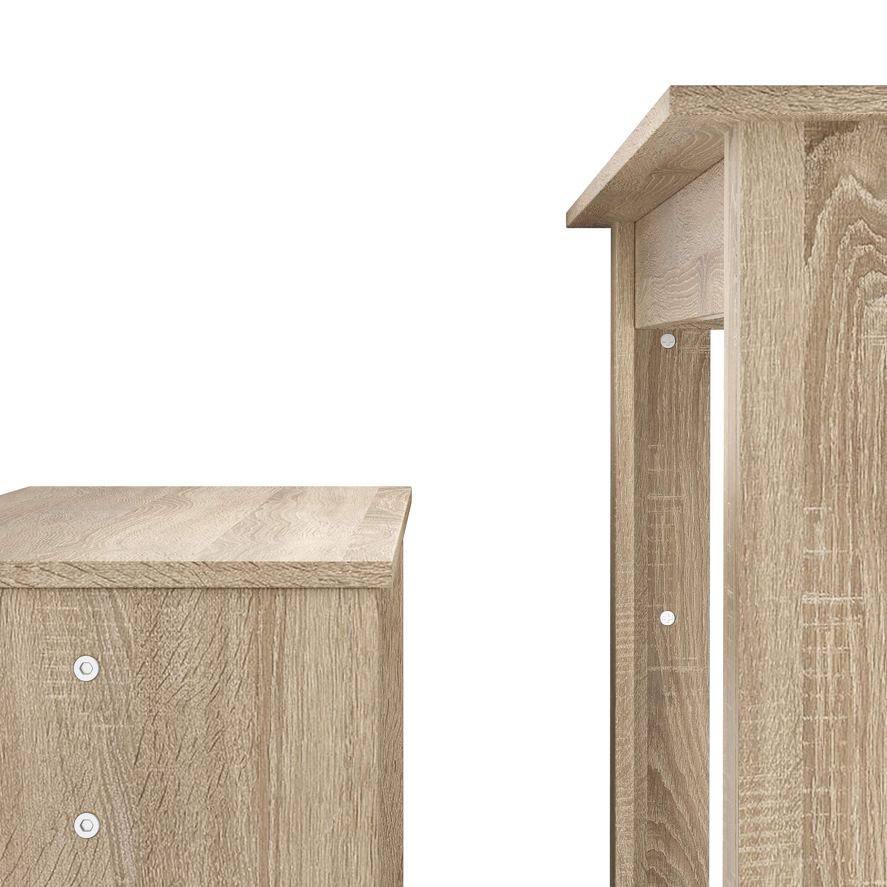 Essgruppe BRENO 3-teilig hellbraun | GONSER.CH